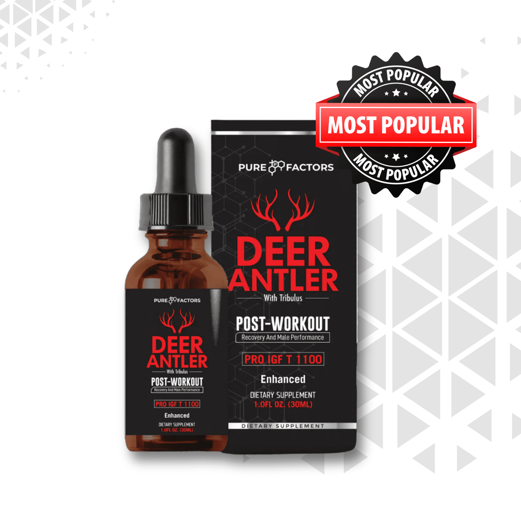 Velvet Deer Antler Extract with Tribulus - IGF T1100 Professional